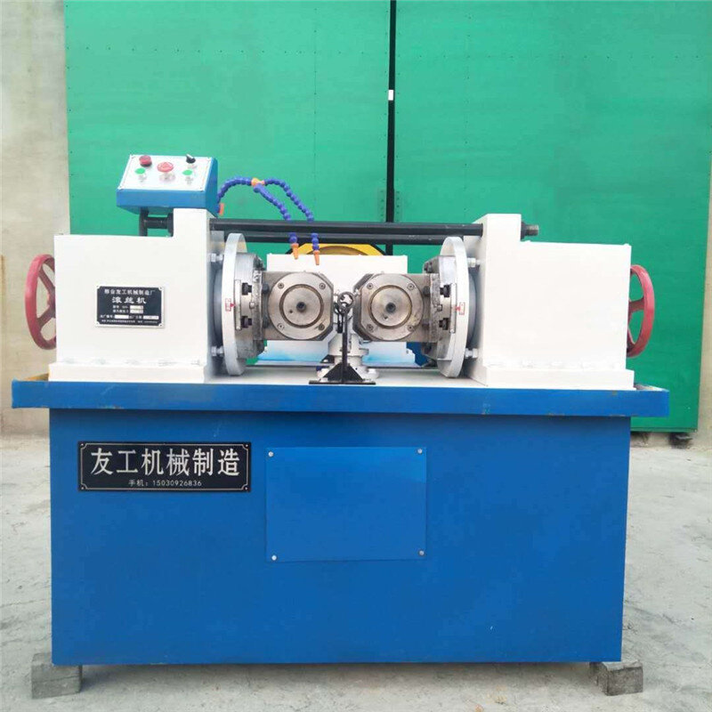 液压滚丝机全自动数控滚牙直纹网纹滚花机数控锚杆设备做丝扣机器_虎窝淘