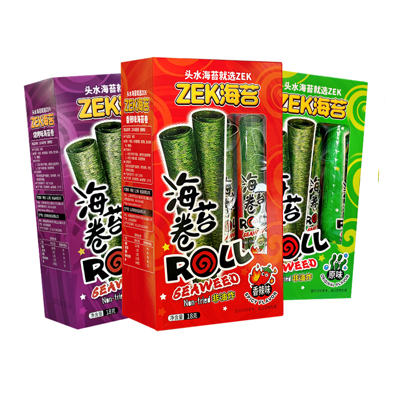 ZEK空心海苔卷18g*4_虎窝淘