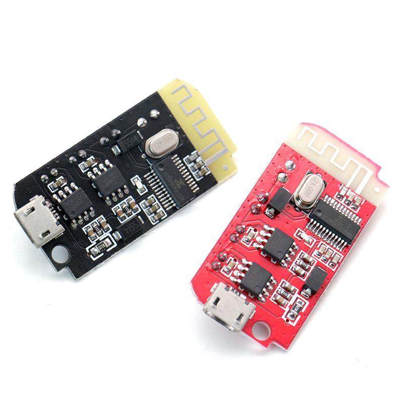 CT14微型4.2立体声蓝牙功放板音频模块F类5W 5W带充电DIY改装音箱_虎窝淘