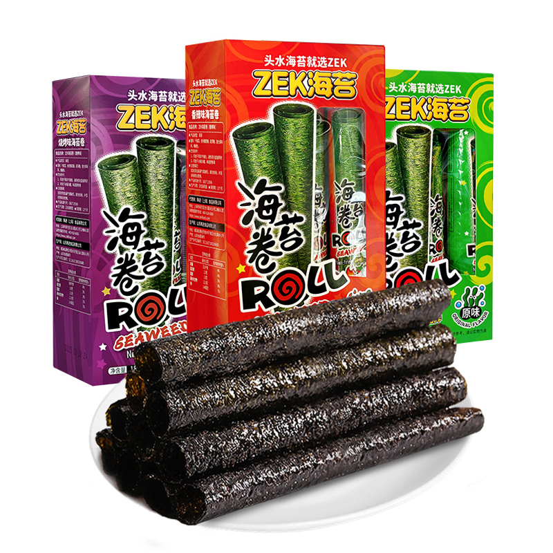ZEK空心海苔卷18g*4_虎窝淘