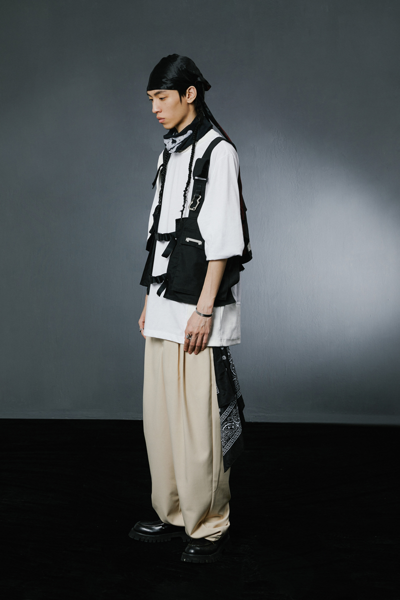 【潮WOO专属】SFTTR 20可调节大口袋造型战术背心男女多功能马甲_虎窝淘