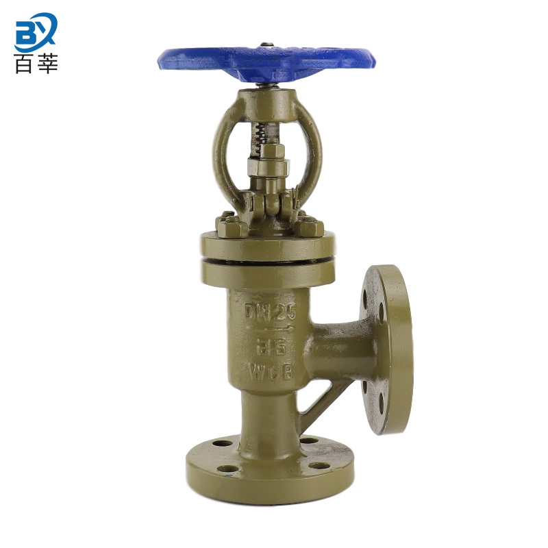 J44H-16C/25C/铸钢角式截止阀/直角截止阀DN15 DN50 DN65-DN300_虎窝淘