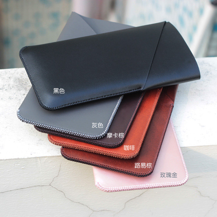 适用于苹果8 7 6SPlus手机皮套Iphone直插套双层保护套简约双机包_虎窝淘