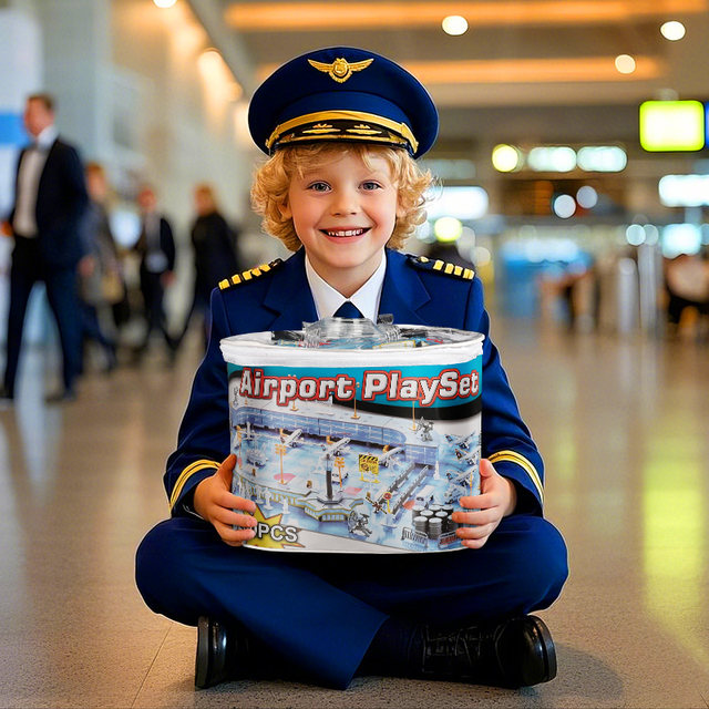 JEU Old Yi Toy Aircraft Model Simulation International Airport ...