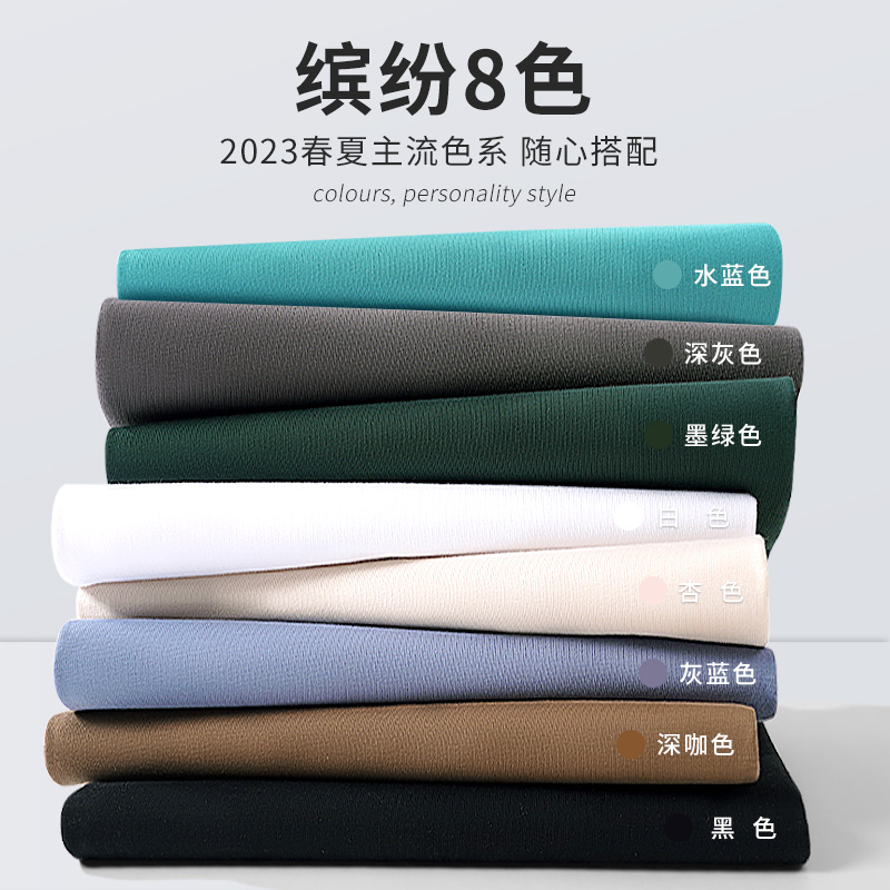 白色短袖t恤男士280g重磅纯棉夏季宽松大码圆领打底半袖2023新款_虎窝淘