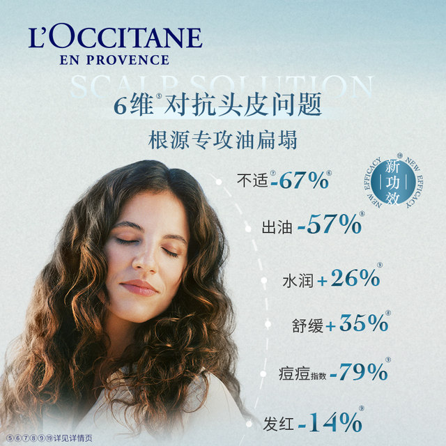 L'Occitane Herbal Balanced Hair Care Set Portable Travel Package + 15 ...