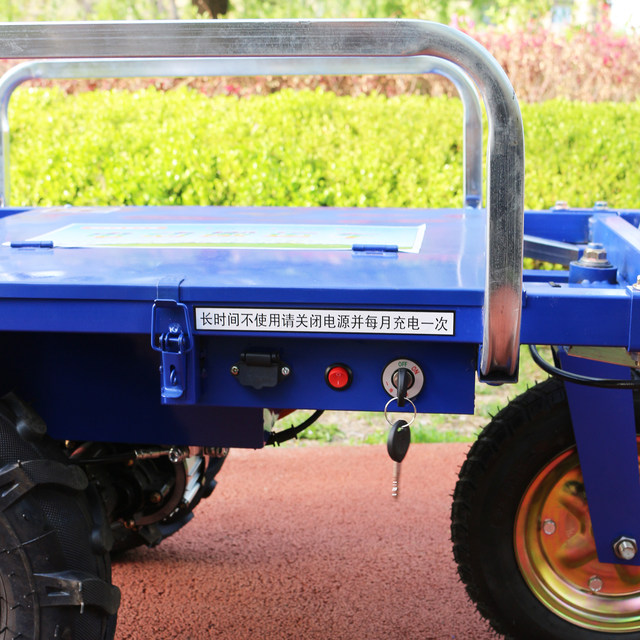 Electric chicken buses Agricultural three -wheelers use double four ...