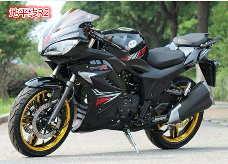 小忍者350外壳R1R2一代二代GT北极光地平线S款摩托跑车全套配件_虎窝淘