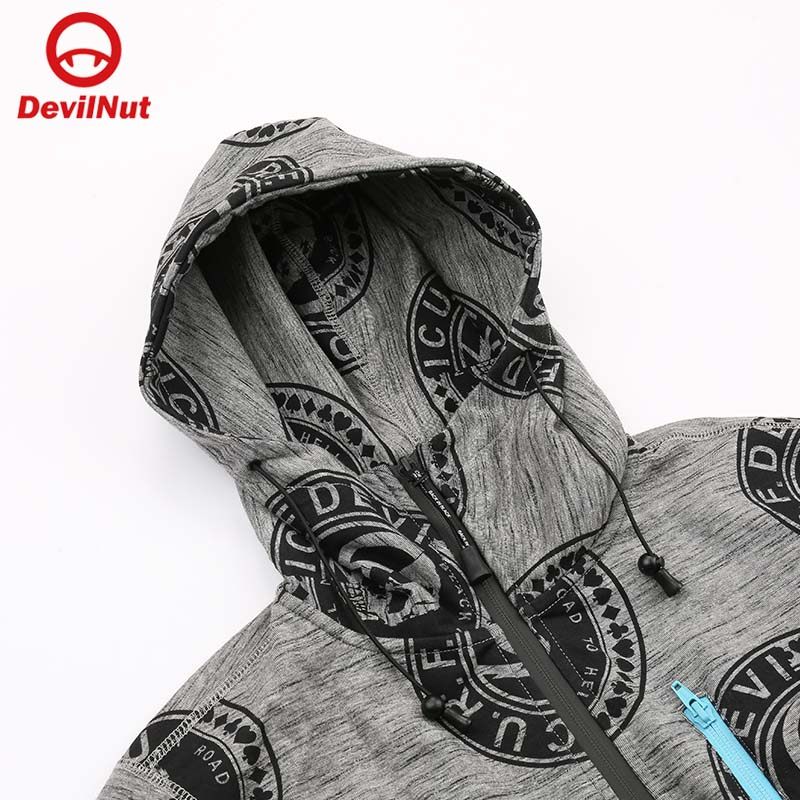 DEVIL NUT潮牌恶魔男女情侣连帽拉链卫衣-BIB ANT_虎窝淘