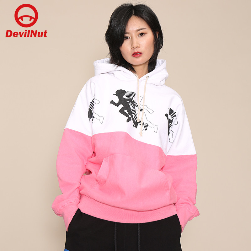 DEVIL NUT潮牌恶魔连袖卫衣-DN体育 AET_虎窝淘