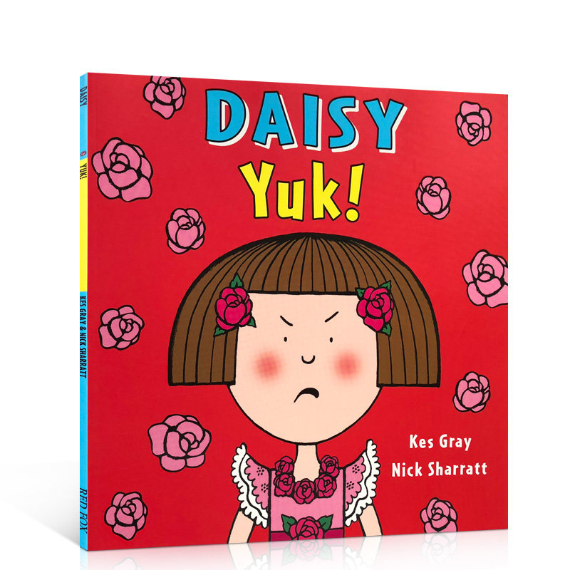 进口英文原版黛西系列 Daisy: Yuk!儿童启蒙早教益智读物故事图文书吴敏兰书单推荐自我认同主题绘本亲子睡前英语共读2-6-8岁_虎窝淘