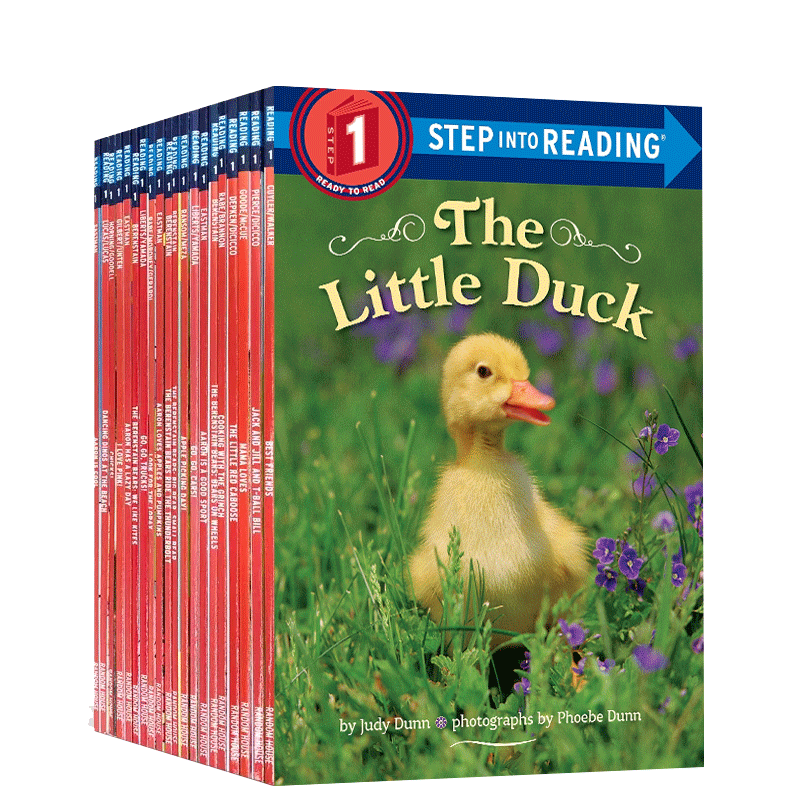 英文原版绘本Step into Reading Step1【25册】美国兰登经典书屋系列英语分级读物阶段一章节故事书儿童启蒙读物分级读物_虎窝淘