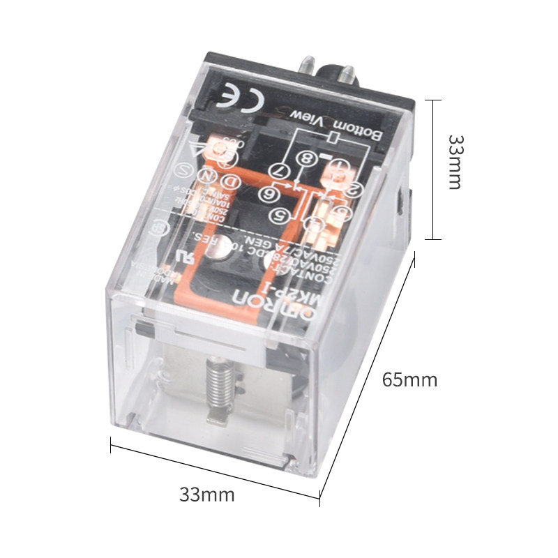 原装OMRON欧姆龙中间继电器MK2P-I 8脚 MK3P-I 11脚 AC220VDC24V_虎窝淘