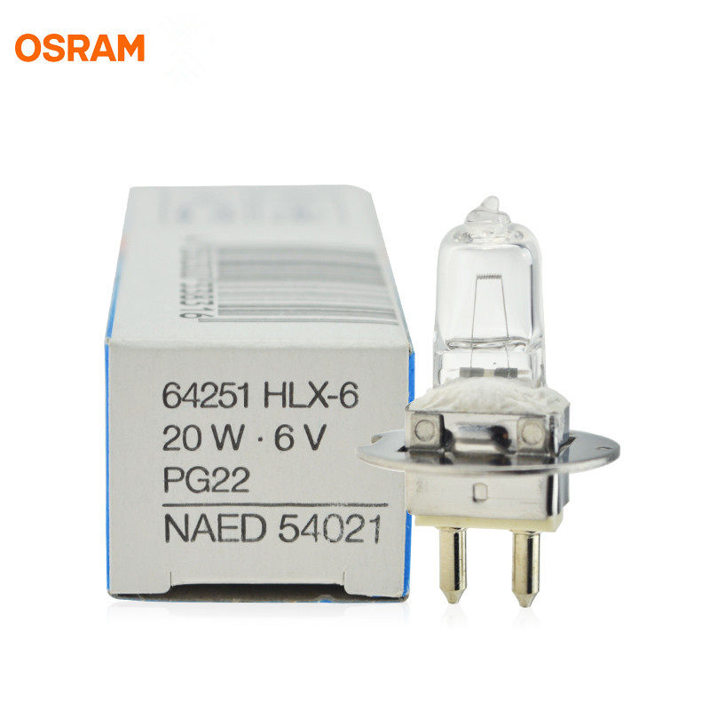 欧司朗6V灯泡64222 6V10W裂隙灯64265 64251 64275手术无影卤素灯_虎窝淘