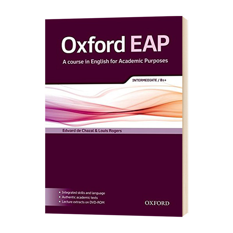 Oxford EAP B1+ Student's Book英文原版牛津学术英语综合教材B1+听说读写技能英文版进口原版英语书籍 OUP ...