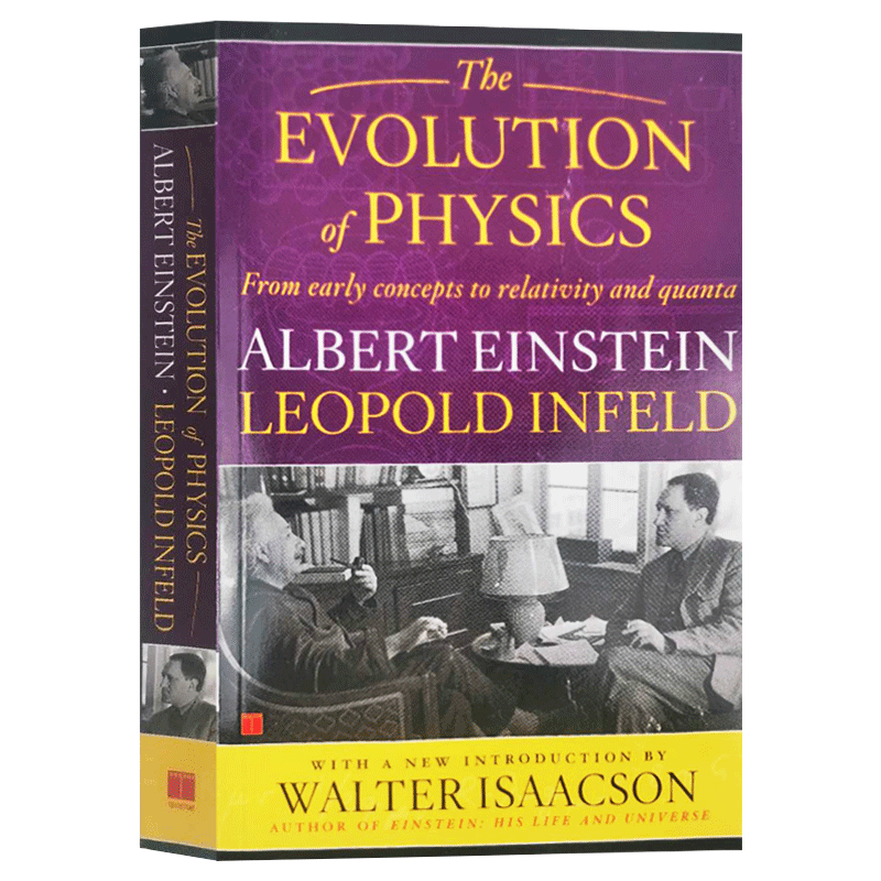 爱因斯坦物理学的进化英文原版 Albert Einstein The Evolution of Physics英文原版原版英语书籍_虎窝淘