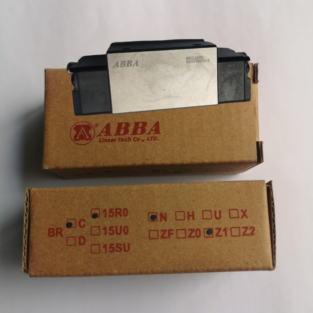 台湾ABBA导轨滑块正品一赔直线运动轴承