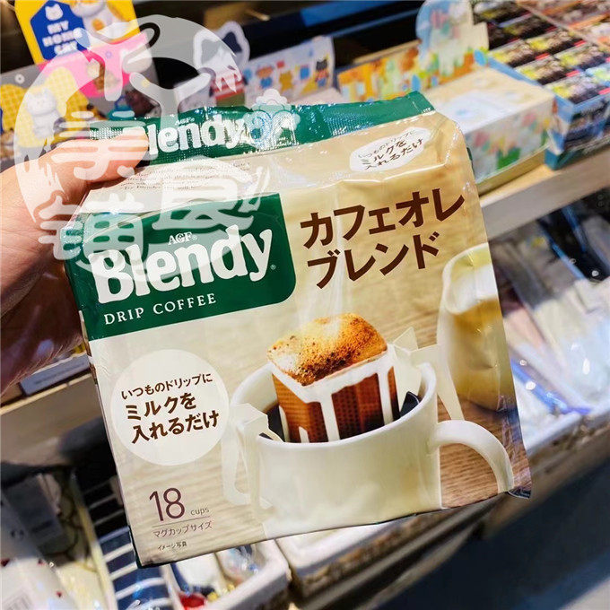 临期清仓日本AGF blendy咖啡滤泡式手冲滴漏/浓缩速溶咖啡_虎窝淘