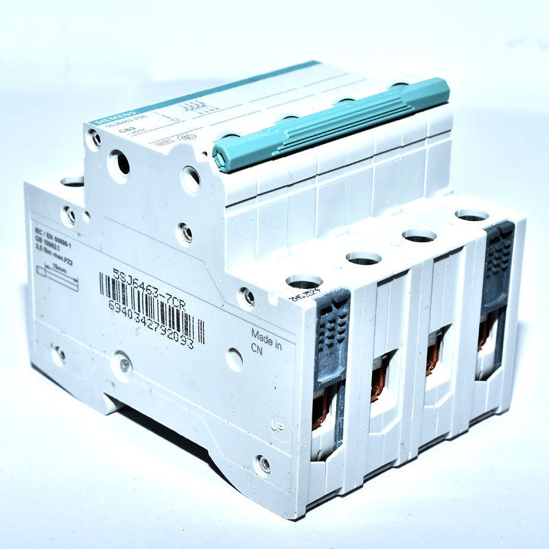 西门子空气开关4P63A小型断路器4P10A20A-63A 4极空开5SJ64绿新款_虎窝淘
