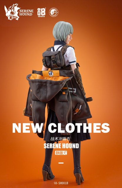 I8 Toys Original Series 1/6 Silent Dog Wardrobe Tactical Jacket I8 ...