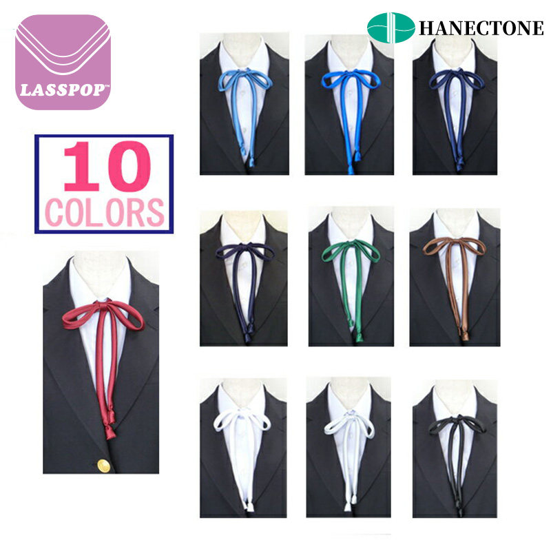 HANECTONE日本制H牌日系JK制服领绳衬衫女生校服班服配饰 10色入_虎窝淘