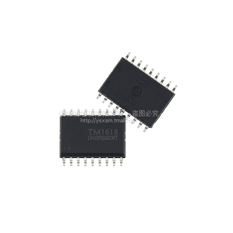 TM1616/1617/1618/1620/1628数码管驱动芯片 SOP16贴片优铄信_虎窝淘