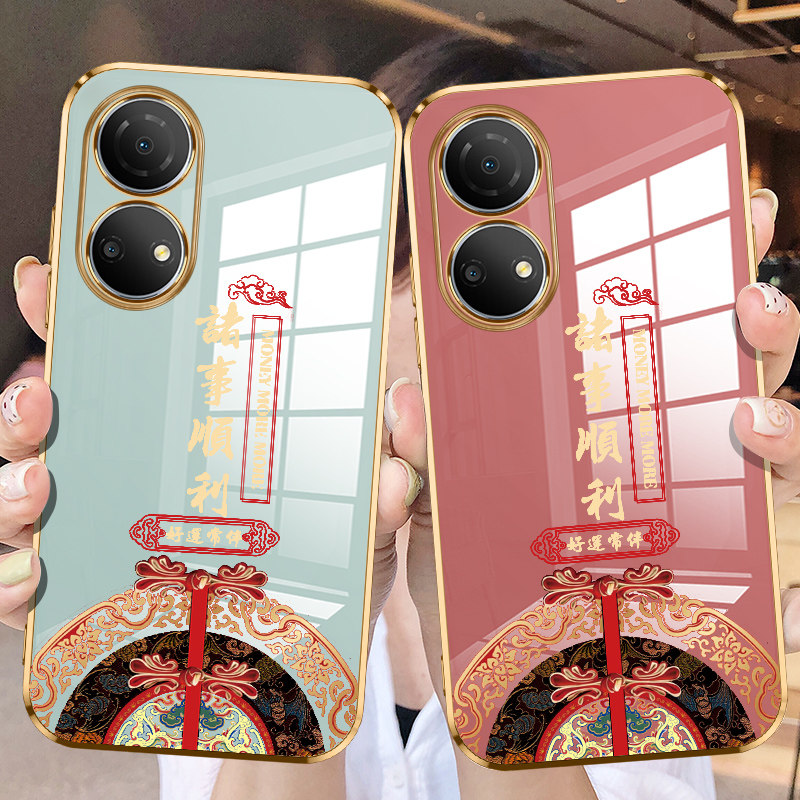 适用华为荣耀畅玩30plus手机壳CMA-AN00硅胶套5G保护CMAAN全包玩畅puls金边防摔诸事顺利软壳男CMAANOO女个性_虎窝淘