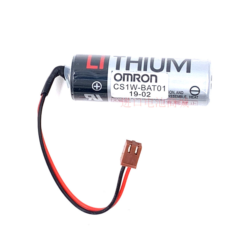 CS1W-BAT01 OMRON欧姆龙PLC用锂电池 ER17500V 3.6V锂电池_虎窝淘
