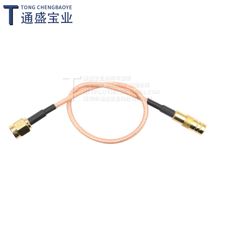 RG316射频线延长线馈线连接线公转母 SMA-J公头转SMB-K母头转接线_虎窝淘