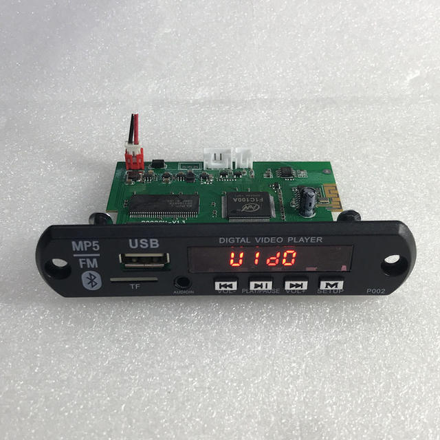002 decoder MP5 Bluetooth decoding board 1080p HD video player C100A ...