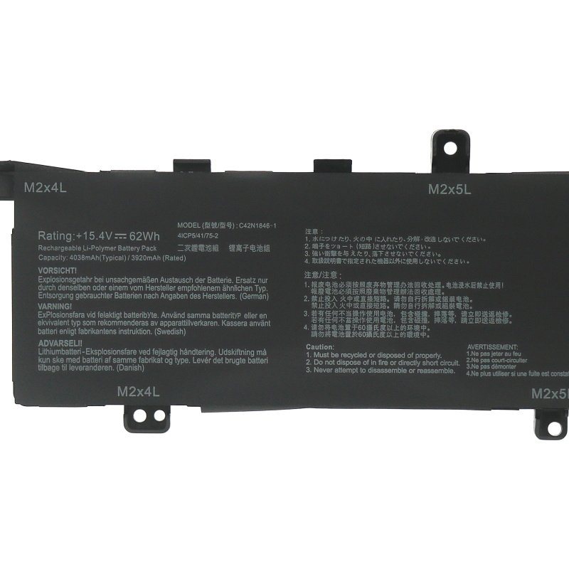 适用华硕 UX5000G UX5000GVL UX581G/GV C42N1846-1笔记本电池_虎窝淘