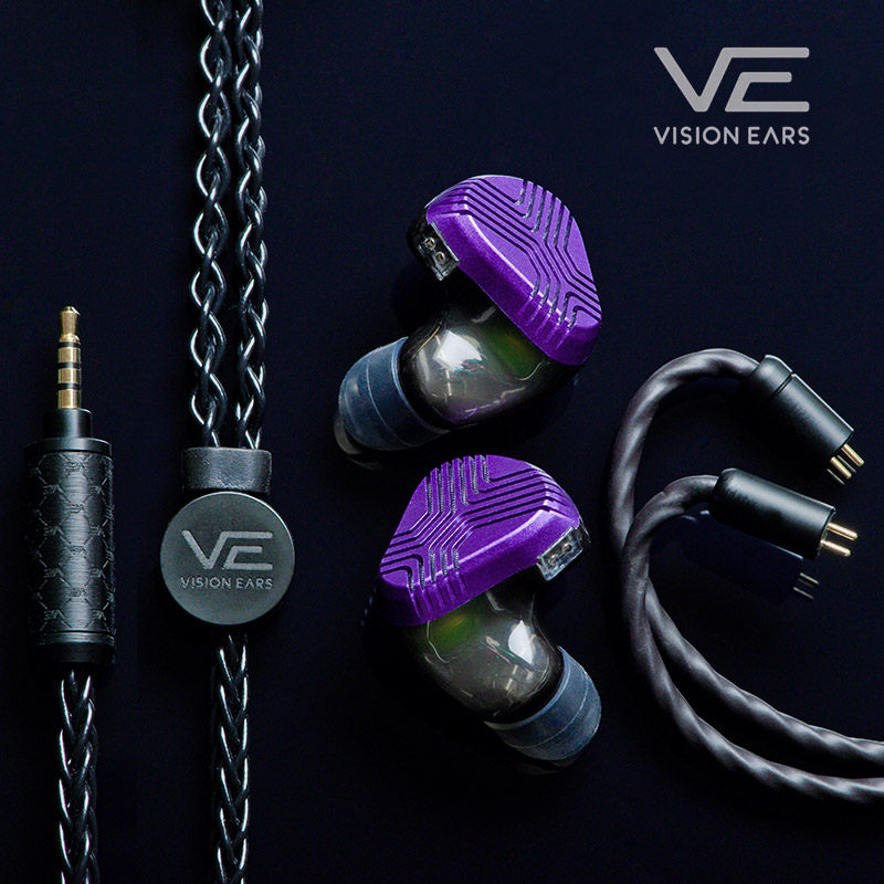 Vision Ears VE13大魔王VE6 VE8 Elysium极乐空间EXT静电定制耳机_虎窝淘
