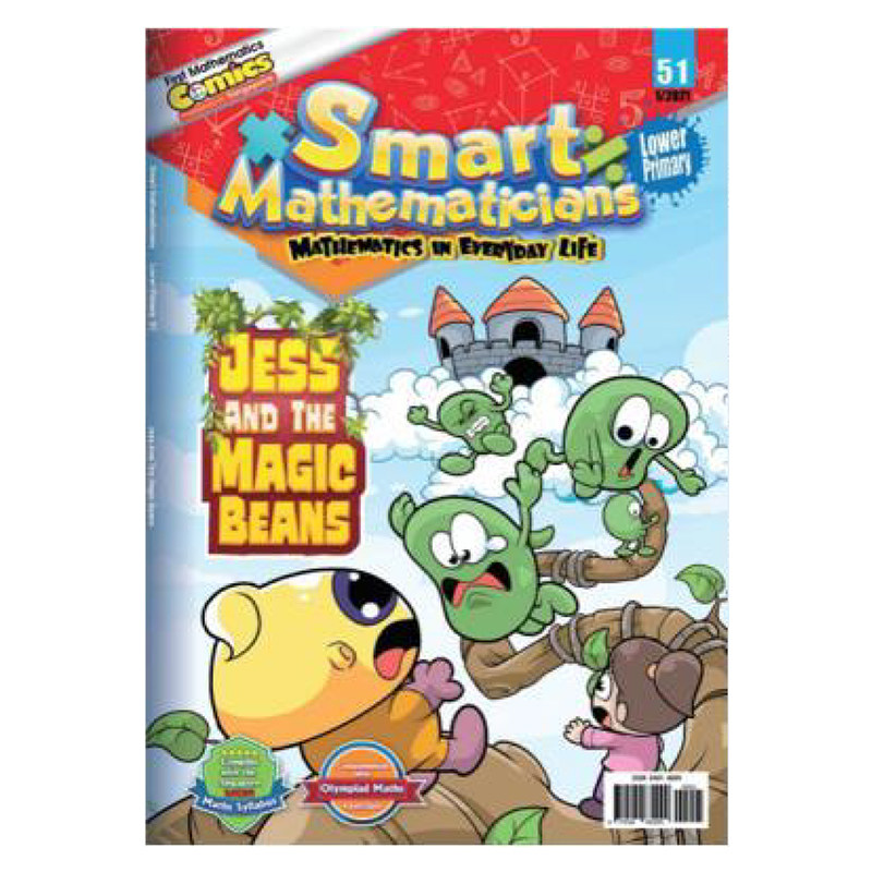 【全年订阅】smart mathematicians lower primary英文原版儿童教育杂志年订10期期刊儿童科学漫画含测试题进口原版_虎窝淘