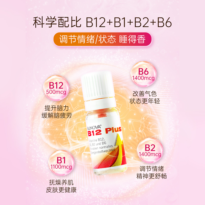 【自营】Stada维生素维b12甲钴胺vb族维生素b12提神醒脑解困_虎窝淘