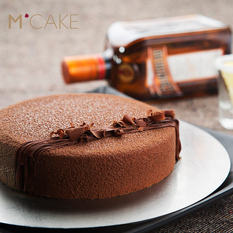 mcake君度可可黑白巧克力慕斯生日蛋糕上海北京杭州苏州同城配送_虎窝淘