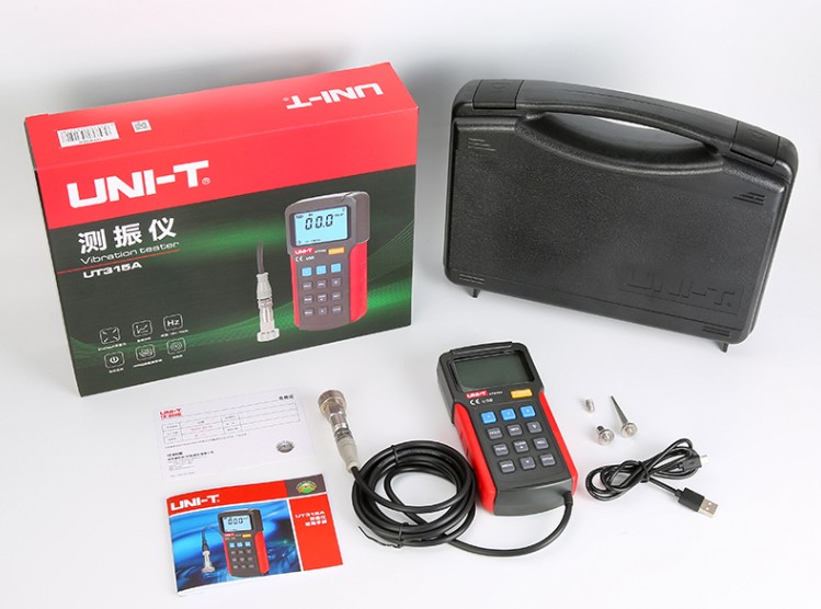 优利德UT311测震仪UT312数字测振仪便携式振动测量仪频率计UT315A_虎窝淘