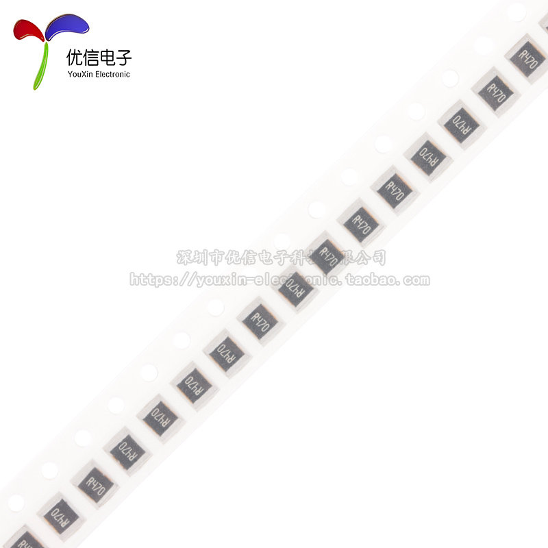 原装1210贴片电阻0.47R(R470)±5% 0.5W 1210W2J047KT5E（10只）_虎窝淘