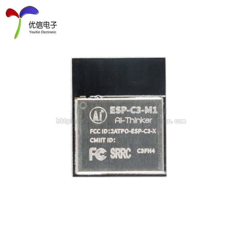 ESP-C3-M1模块 2.4G WiFi+BLE5.0模组核心采用ESP32-C3芯片C3FN4_虎窝淘