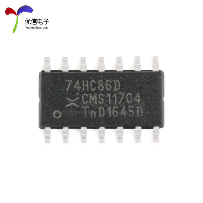 原装正品 74HC86D,653 SOIC-14四路2输入异或门贴片逻辑芯片_虎窝淘