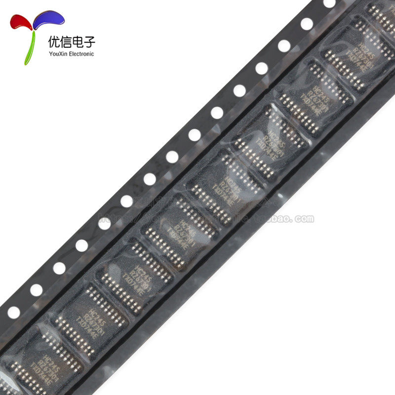 原装正品 74HC245PW,118 TSSOP-20三态输出的八路总线收发器芯片_虎窝淘