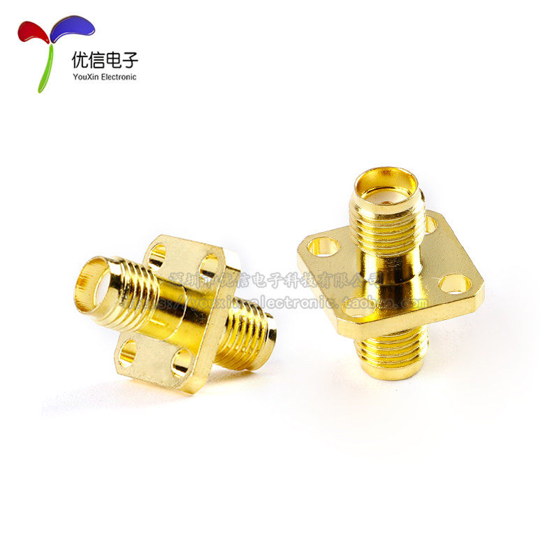 SMA-KKFD射频转接头SMA母头转SMA母头连接器_虎窝淘