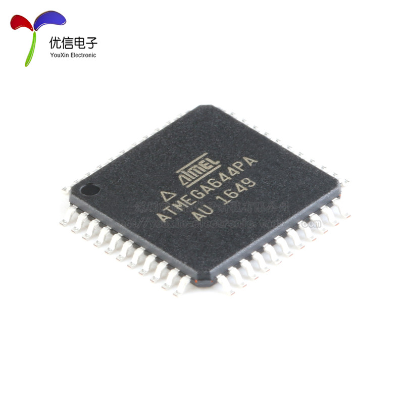 原装正品贴片 ATMEGA644PA-AU芯片 8位微控制器 AVR TQFP-44_虎窝淘