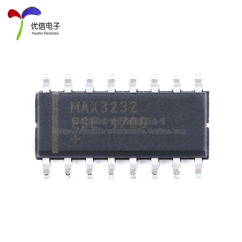 原装正品贴片 MAX3232ESE+T SOIC-16芯片 RS232收发器IC_虎窝淘