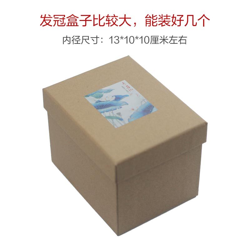 纸盒子。牛皮纸盒子。不单卖。不包邮，_虎窝淘