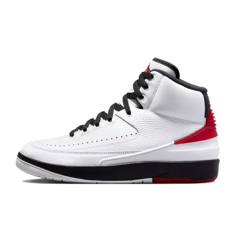 Nike Air Jordan 2 AJ2芝加哥男子高帮复古篮球鞋 DX2454-106_虎窝淘
