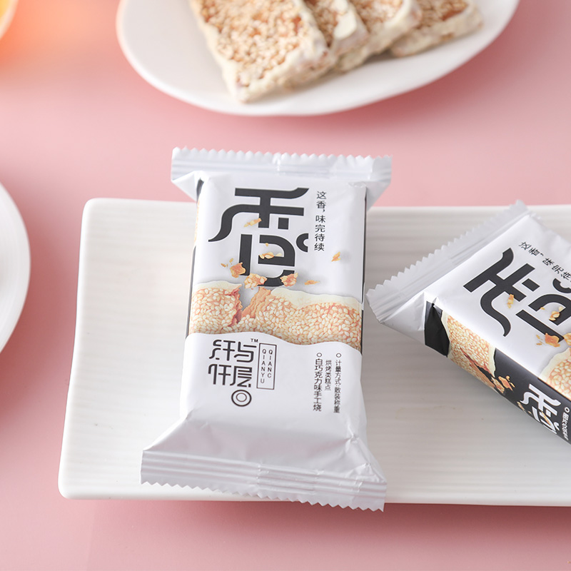 纤与仟层白巧克力味手工烧238g/盒_虎窝淘