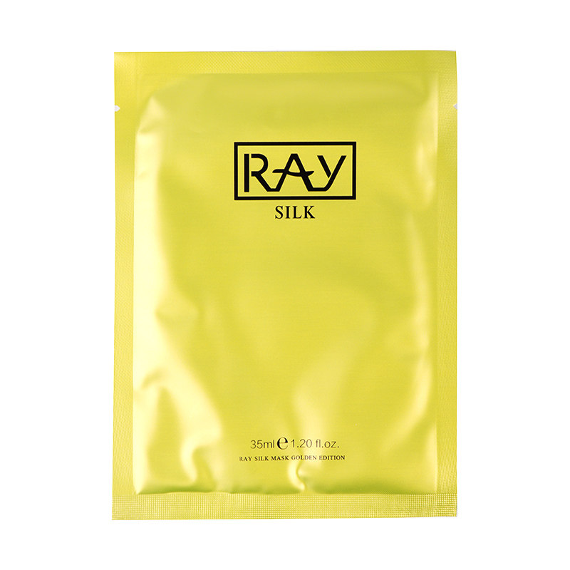 RAY SILK芮一蚕丝面膜（金色版）35ml*10片/盒_虎窝淘