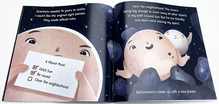 宇宙元素的自白冥王星英文原版 Pluto! Not a Planet? Not a Problem!儿童科普知识读物_虎窝淘