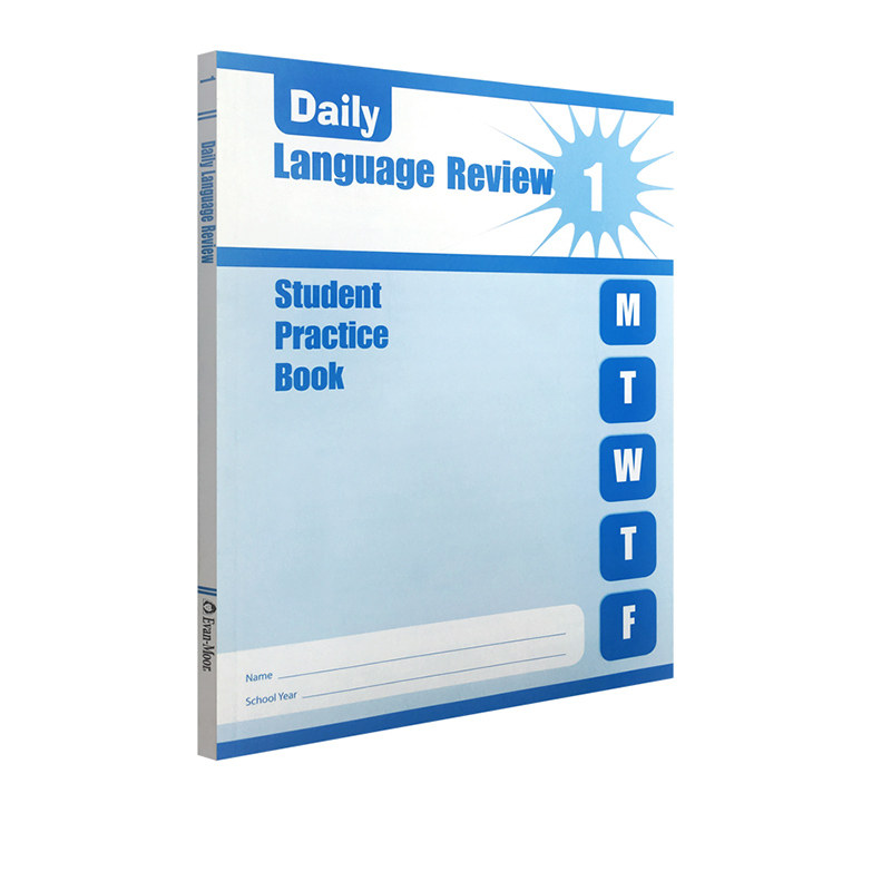 Evan-Moor Daily Language Review Grade 1 SE每日练习系列语言复习学生作业本一年级美国加州教辅英文原版_虎窝淘