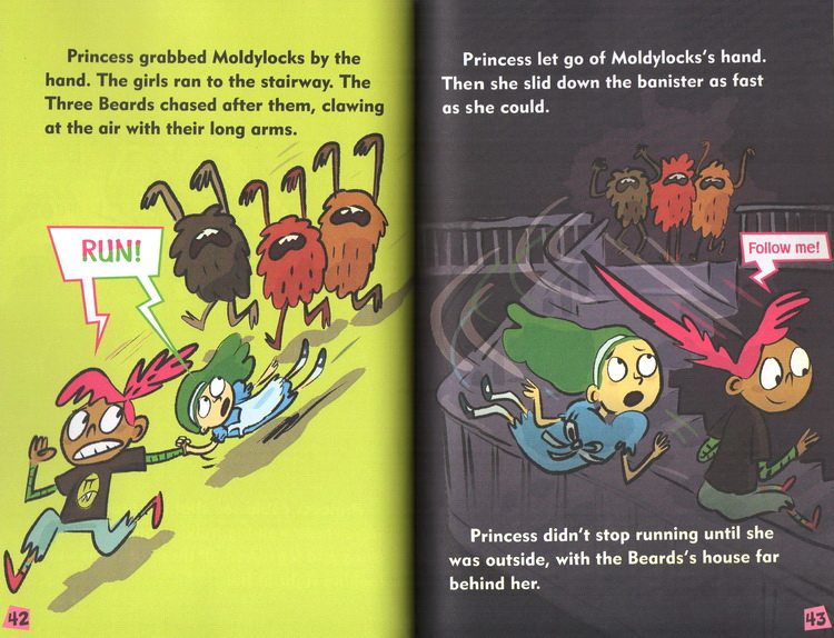 Princess Pink and the Land of Fake Believe粉红公主和虚无世界 4册 Scholastic ...